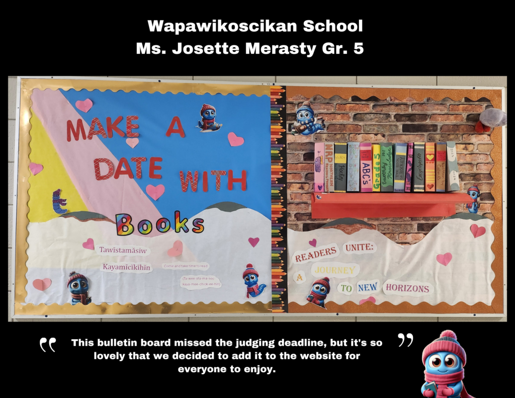 Bulletin Board Contest – SaskPower Northern Reading Program
