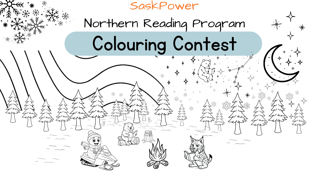 Colouring Contest – SaskPower Northern Reading Program